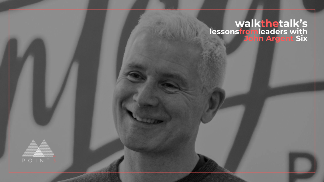 John Argent Walks the Talk | POINT3 Wellbeing